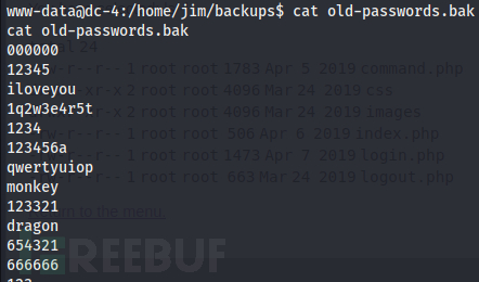 Vulnhub—DC-4 - FreeBuf网络安全行业门户