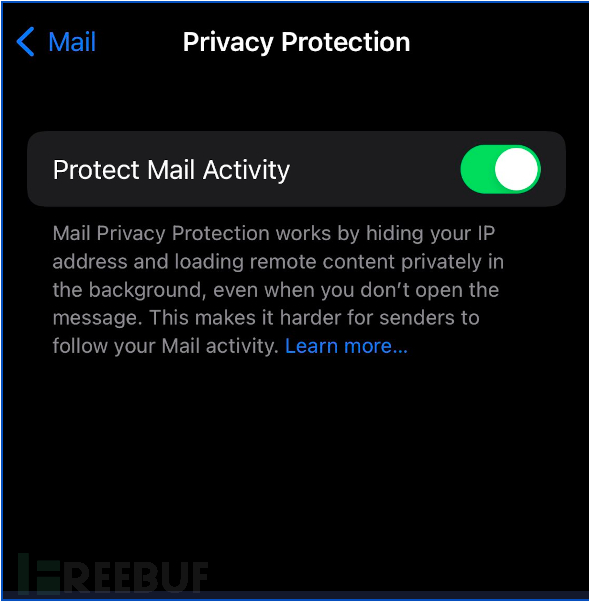Apple 的邮件隐私保护功能 - 如果您有手表，请注意！ - FreeBuf网络安全行业门户
