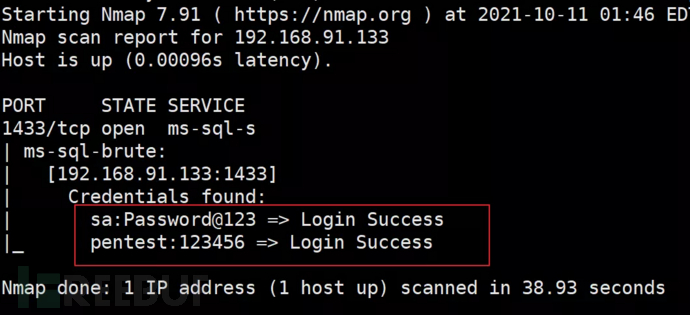利用Nmap对MSSQL进行渗透测试 - FreeBuf网络安全行业门户