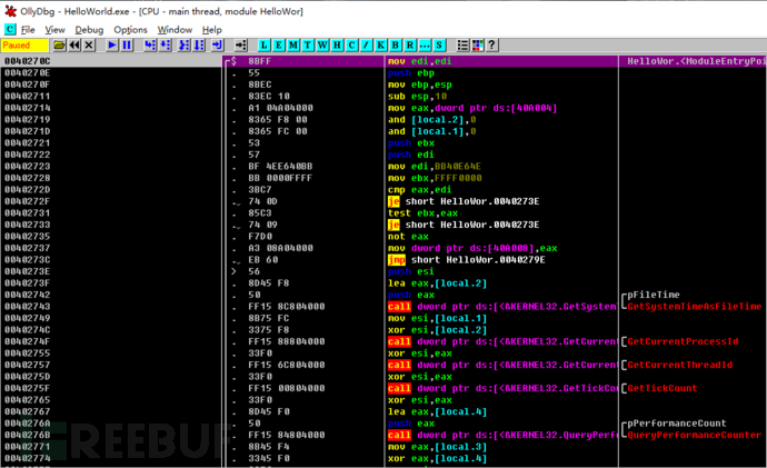逆向分析教程（一）——调试代码 - FreeBuf网络安全行业门户