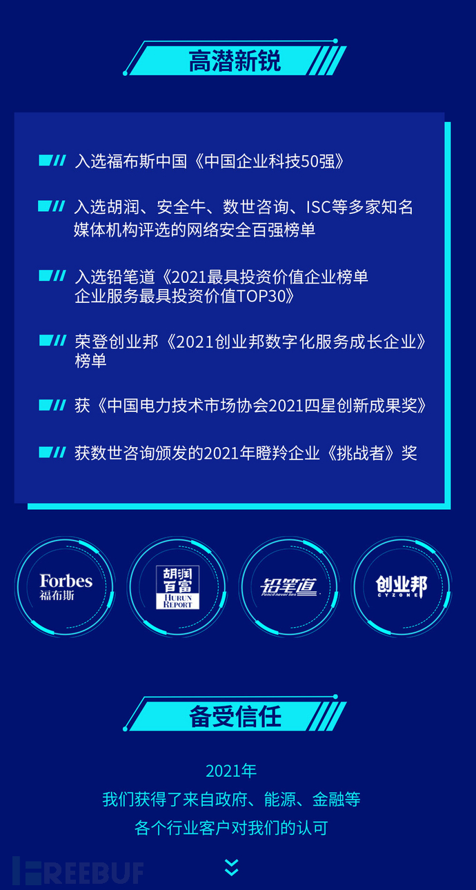 升级聚变 | 中睿天下2021年终盘点 - FreeBuf网络安全行业门户