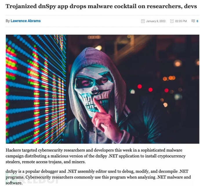 Fake dnSpy - 这鸡汤里下了毒！ - FreeBuf网络安全行业门户