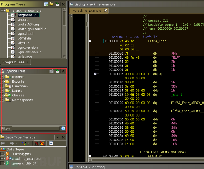 【原创】Ghidra——主要窗口Program Tree和Symbol Tree介绍 - FreeBuf网络安全行业门户