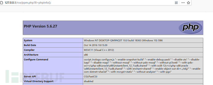 通过代码执行或命令执行写shell - FreeBuf网络安全行业门户