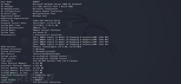 HTB靶机渗透系列之Rabbit - FreeBuf网络安全行业门户