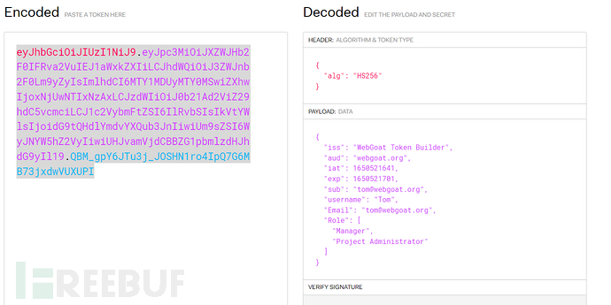 我在WebGoat学习JWT - FreeBuf网络安全行业门户