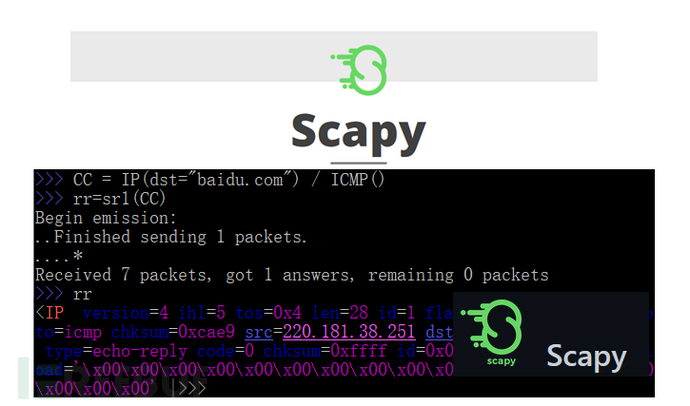 Scapy：用python编写自己的网络抓包工具 Freebuf网络安全行业门户