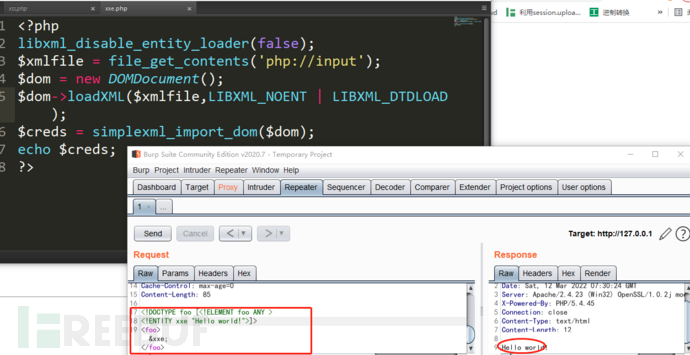 浅析无回显的XXE（Blind XXE） - FreeBuf网络安全行业门户
