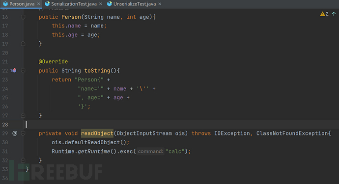 Java反序列化基础篇-01-反序列化概念与利用 - FreeBuf网络安全行业门户