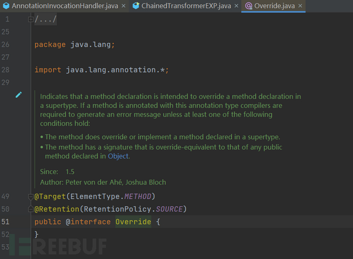 Java反序列化Commons-Collections1 TransformMap 版经验手记 - FreeBuf网络安全行业门户