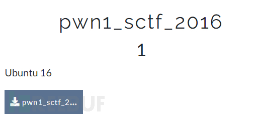 从题海中入门（五）pwn1_sctf_2016 - FreeBuf网络安全行业门户