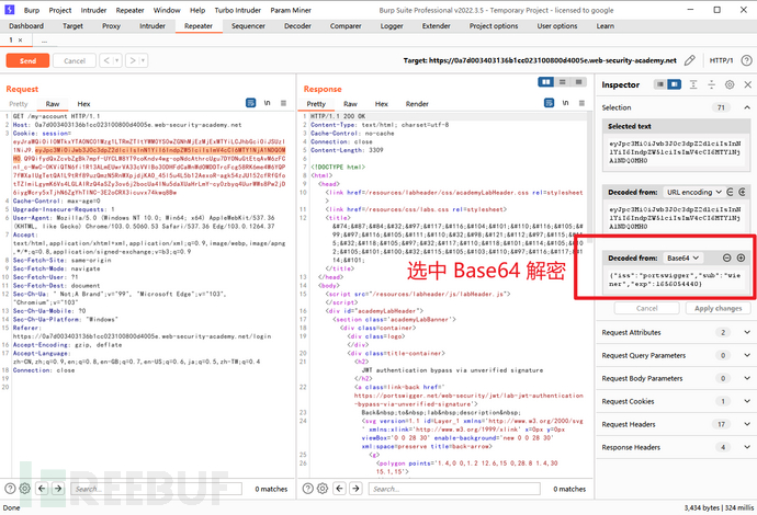 PortSwigger JWT 安全问题 - FreeBuf网络安全行业门户