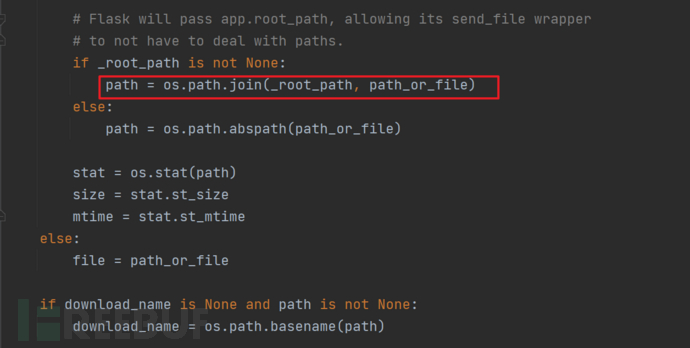 Flask send_file函数导致的绝对路径遍历 - FreeBuf网络安全行业门户