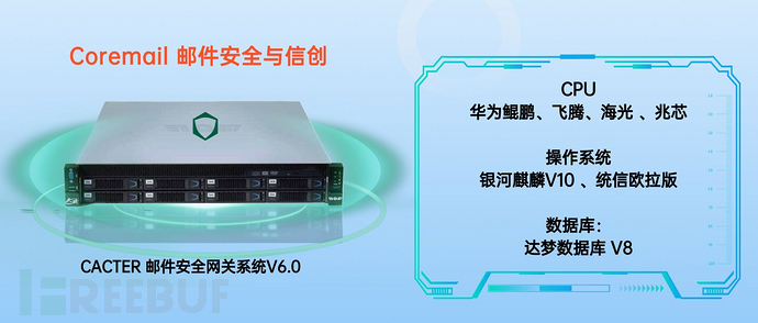定了！CACTER邮件安全网关同达梦数据库完成互认证 - FreeBuf网络安全行业门户