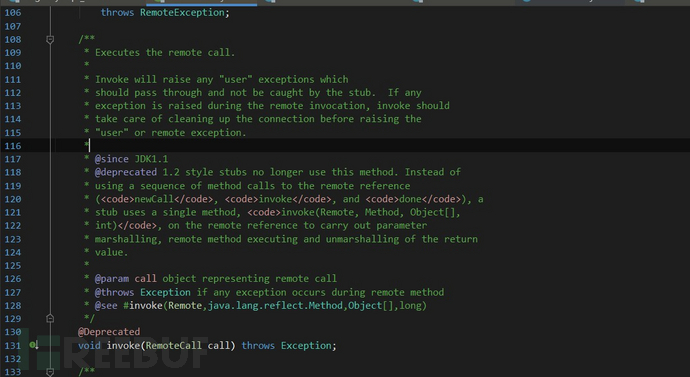 初入RMI反序列化（一） - FreeBuf网络安全行业门户