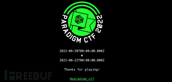 PARADIGM CTF 2022 题目分析(1)-resuce分析 - FreeBuf网络安全行业门户