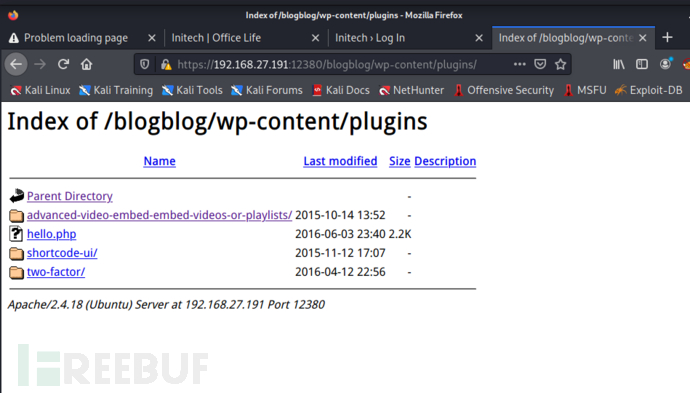 红队渗透测试之Stapler-1——Wordpress后台getshell五种方法 - FreeBuf网络安全行业门户