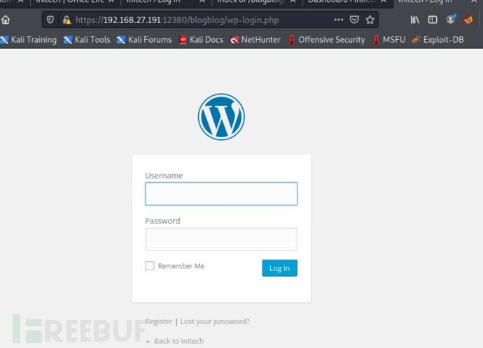 红队渗透测试之Stapler-1——Wordpress后台getshell五种方法 - FreeBuf网络安全行业门户