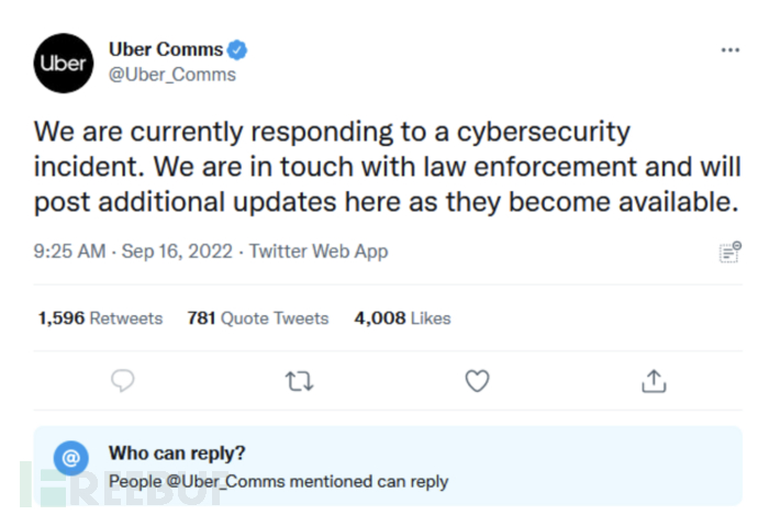 如何防止下一个Uber黑客入侵 — 防御企业安全新边界 - FreeBuf网络安全行业门户