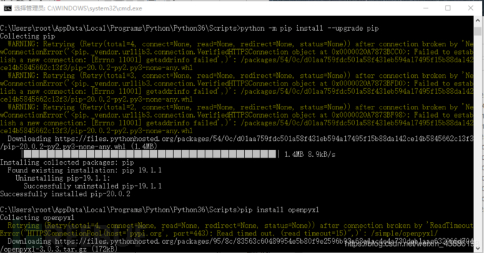 python pip安装openpyxl发生错误 - FreeBuf网络安全行业门户