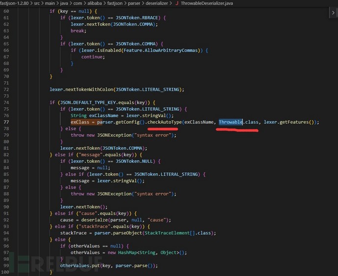 【漏洞分析】Fastjson1.2.80版本RCE漏洞原理 - FreeBuf网络安全行业门户