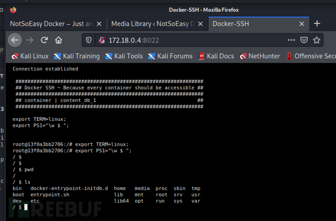 红队渗透测试之vulnerable_docker——docker逃逸 - FreeBuf网络安全行业门户