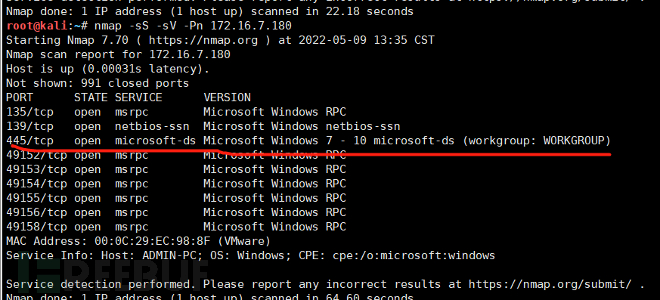 永恒之蓝(ms17-010)利用 - FreeBuf网络安全行业门户