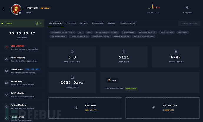 HTB靶机渗透系列之Brainfuck - FreeBuf网络安全行业门户