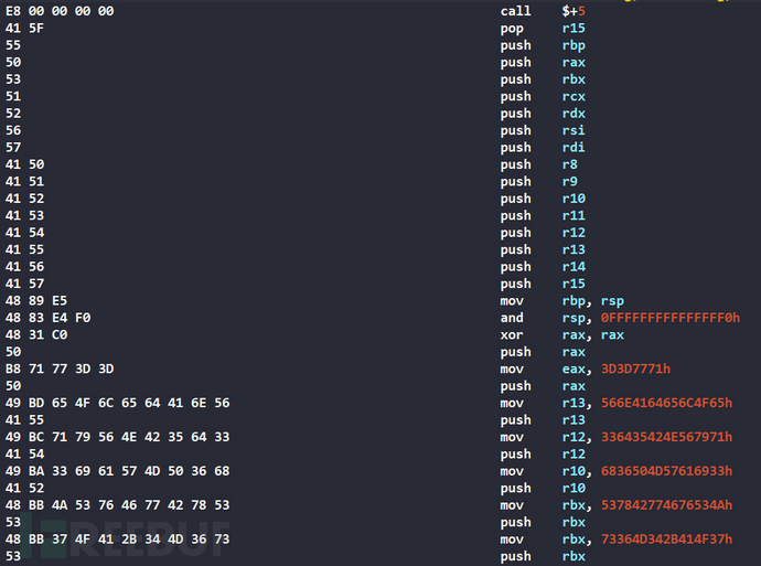 Brute Ratel C4 1.2.2 Badger Shellcode详细剖析 - FreeBuf网络安全行业门户