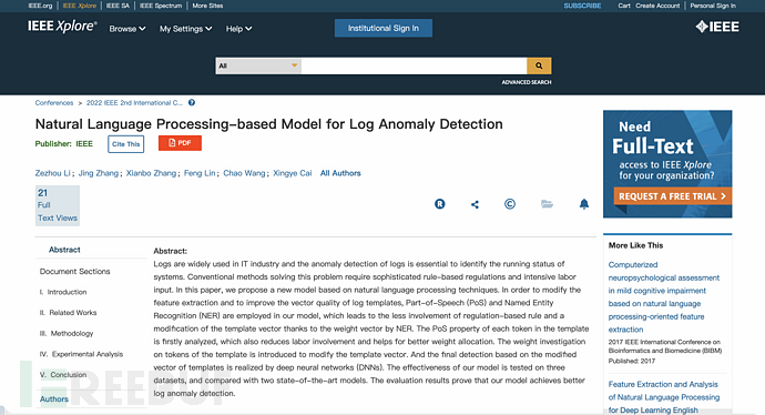 【如何提高IT运维效率】深度解读京东云基于NLP的运维日志异常检测AIOps落地实践 - FreeBuf网络安全行业门户