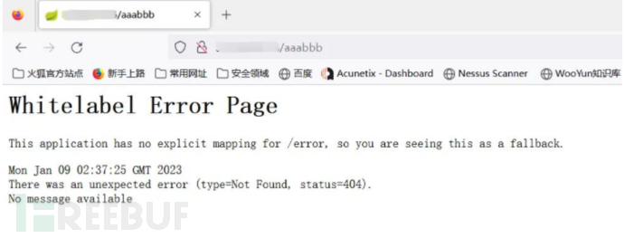 Spring Boot框架敏感信息泄露漏洞测试方法 - FreeBuf网络安全行业门户