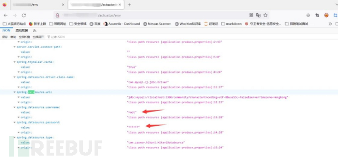 Spring Boot框架敏感信息泄露漏洞测试方法 - FreeBuf网络安全行业门户