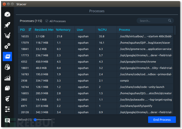 Stacer：一款针对Linux操作系统的优化与安全监控工具 - FreeBuf网络安全行业门户