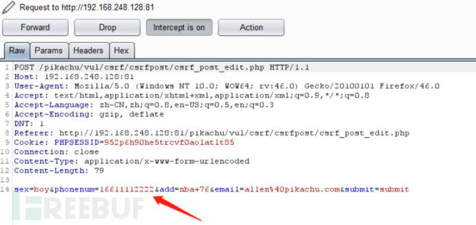 pikachu靶场，通过存储型xss绕过csrf题目token检查 - FreeBuf网络安全行业门户
