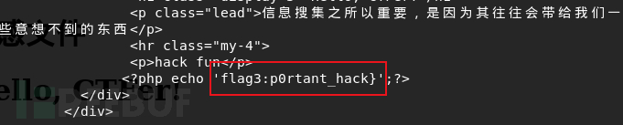 CTFer成长之路之举足轻重的信息搜集 - FreeBuf网络安全行业门户