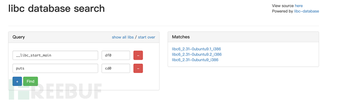 Pwn入门之ret2libc详解 - FreeBuf网络安全行业门户