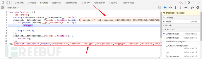 【JS 逆向百例】某网站加速乐 Cookie 混淆逆向详解 - FreeBuf网络安全行业门户