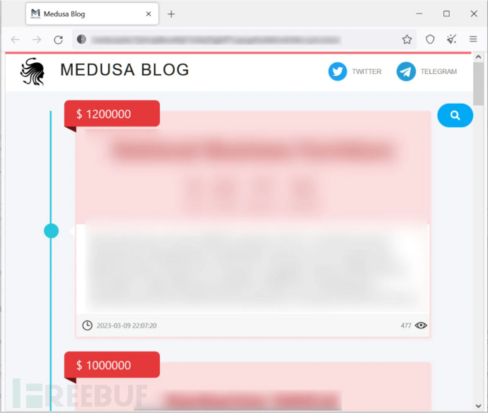 罪恶的”复苏“，Medusa勒索软件正以全球企业为攻击目标 - FreeBuf网络安全行业门户