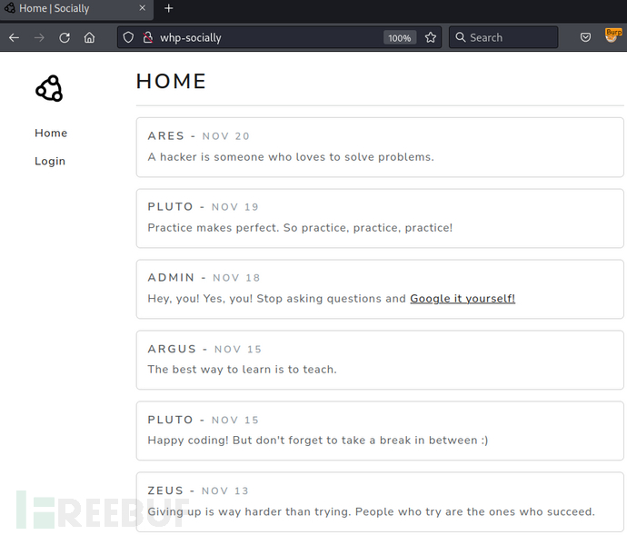 Web-Hacking-Playground：一个模拟真实场景的Web应用程序靶场 - FreeBuf网络安全行业门户