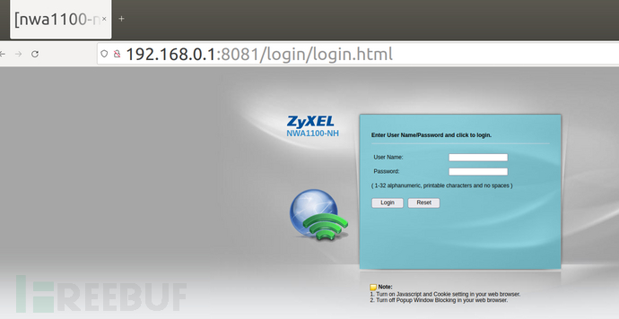 使用FirmAE 对zyxel路由器固件仿真实践 - FreeBuf网络安全行业门户