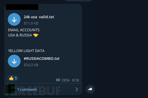 Telegram网络钓鱼市场剖析 - FreeBuf网络安全行业门户