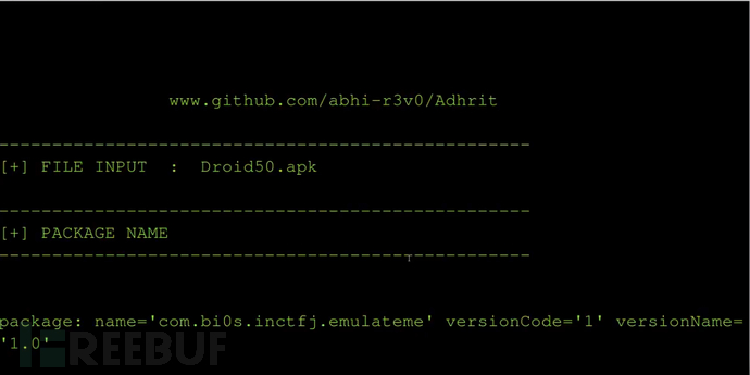 Adhrit：一款功能强大的Android安全与静态字节码分析工具 - FreeBuf网络安全行业门户