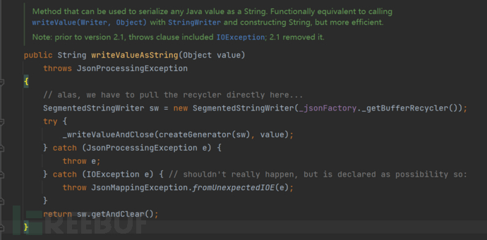 Jackson中的反序列化getter触发 - FreeBuf网络安全行业门户