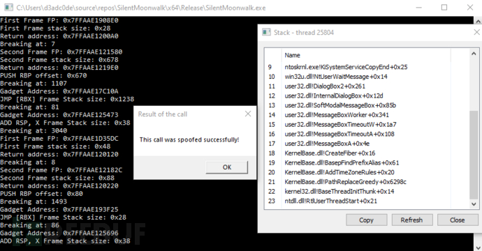 如何使用SilentMoonwalk实现完整动态调用栈欺骗 - FreeBuf网络安全行业门户
