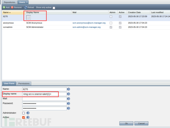 SCM Manager XSS漏洞复现（CVE-2023-33829） - FreeBuf网络安全行业门户